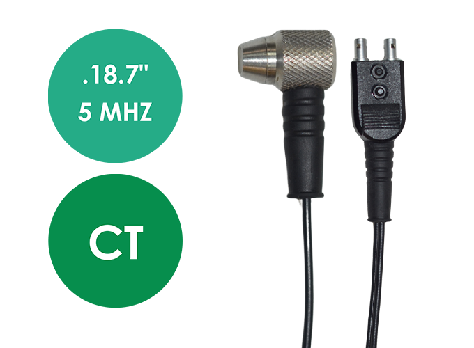 Dual Element Transducers | Twin Crystal transducers ideal for measuring ...